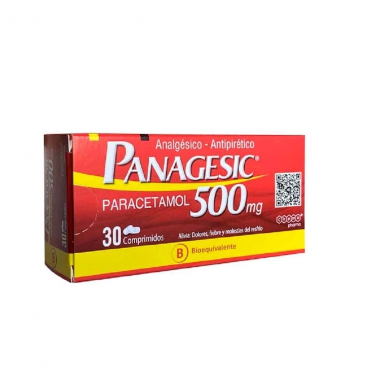 Panagesic 500 mg x 30 comprimidos
