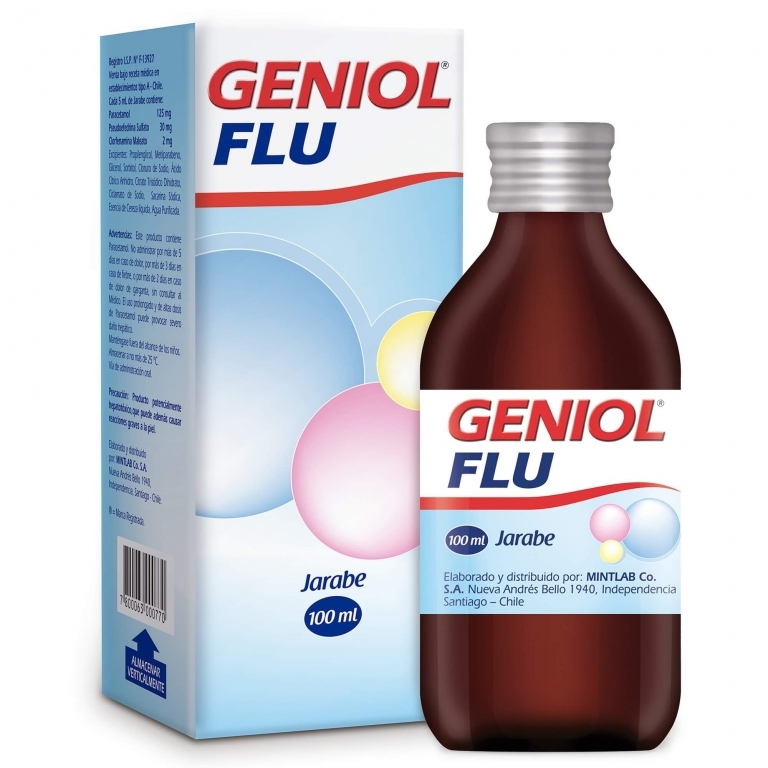 Geniol FLU jarabe 100 mL