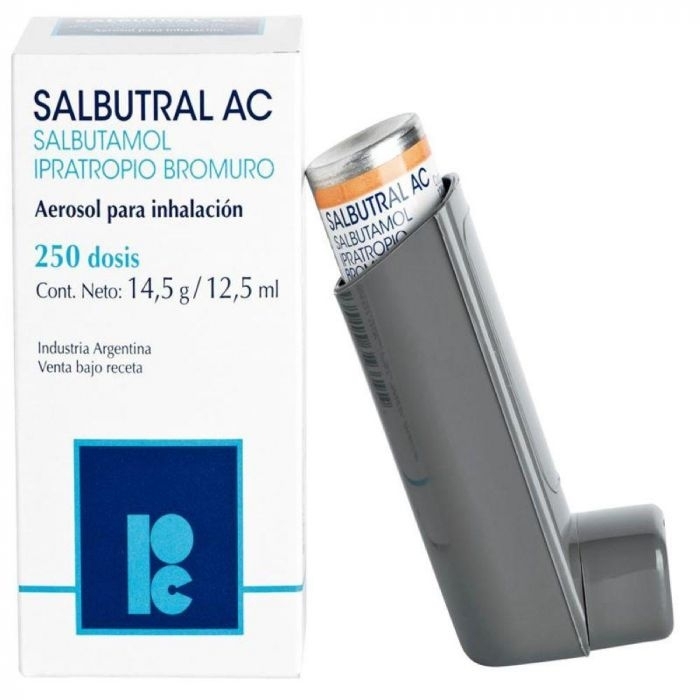 SALBUTRAL AC INH BUC X 250 DOSIS