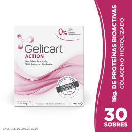 GELICART ACTION SOBRES 20 GR X 30